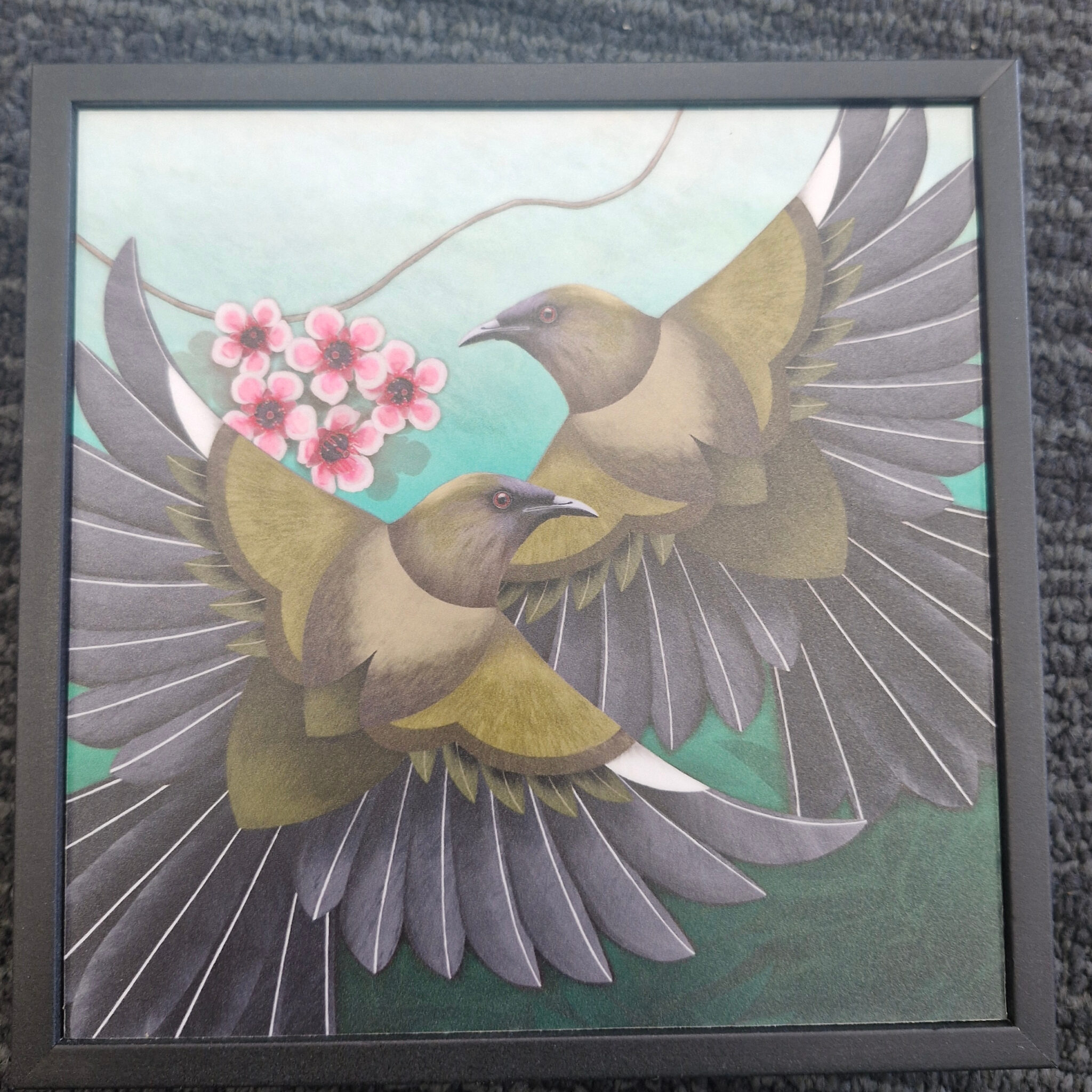 Korimako & Manuka Necklace - Toi Toi Maori Art & Gift Shop